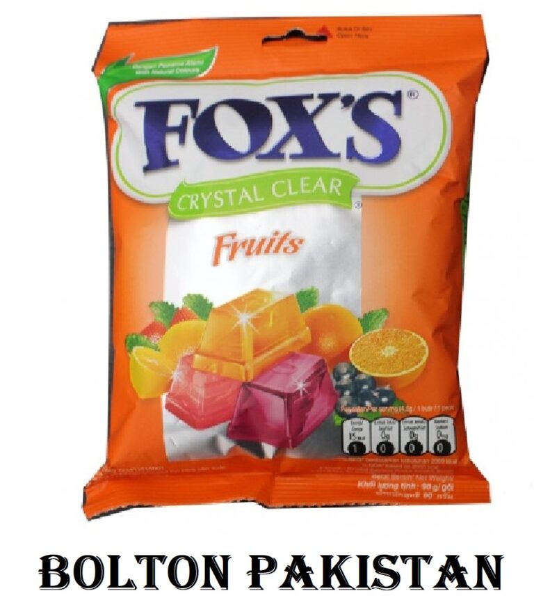 Fox Crystal Clear Fruits Candy – 90g - BOLTON PAKISTAN