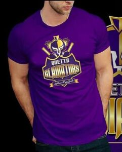 Quetta Gladiators PSL T-Shirt for Men & Women - BOLTON PAKISTAN